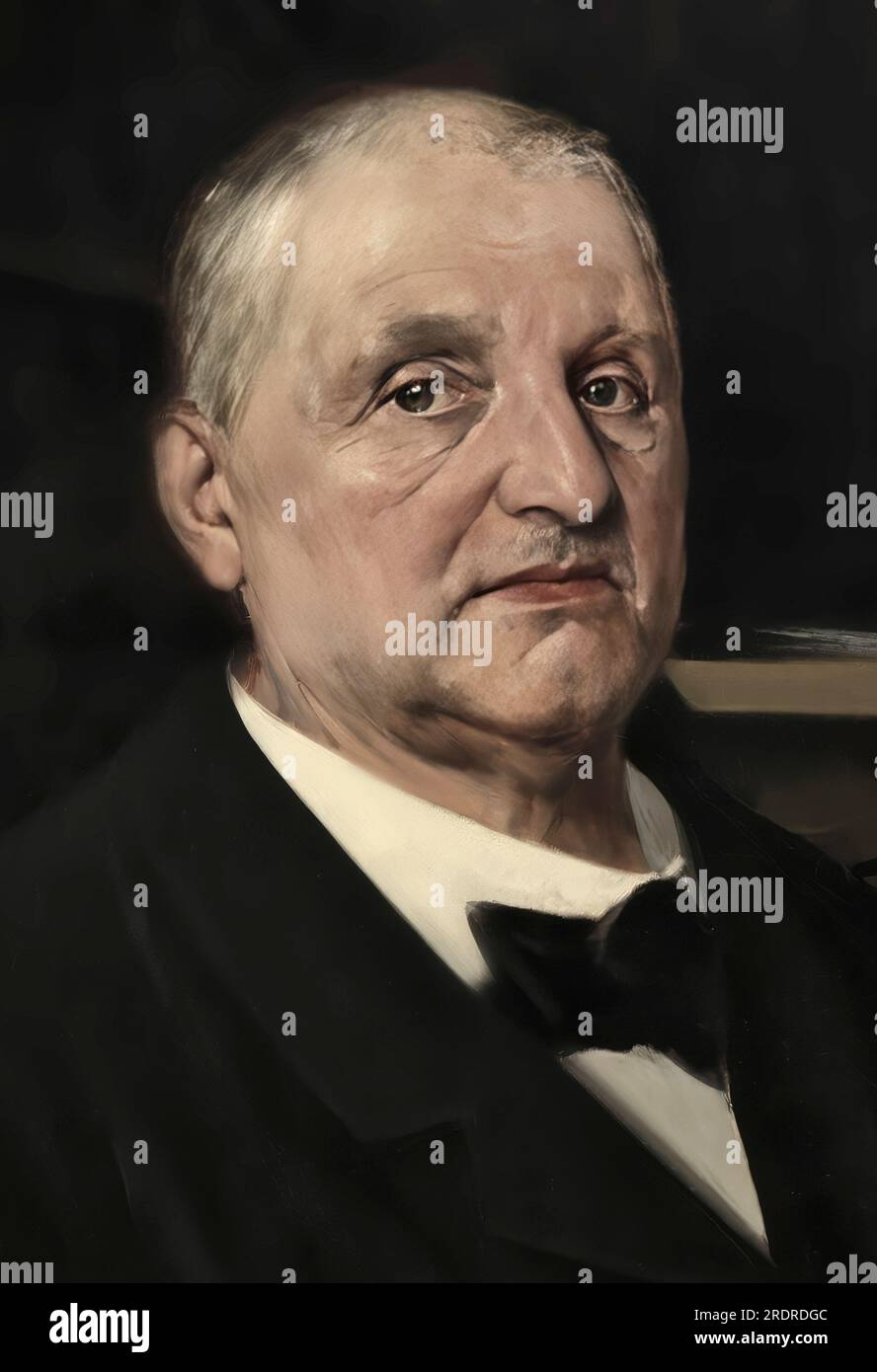 Portrait of Josef Anton Bruckner, 1824 – 1896, Austrian composer ...