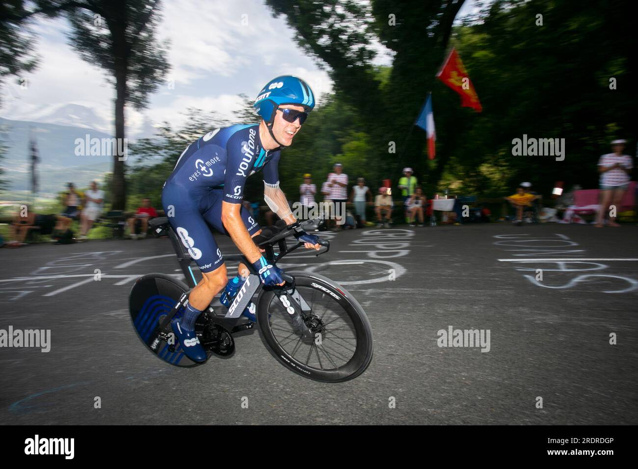 Domancy, France 18th July 2023: CHRISTOPHER HAMILTON (TEAM DSM ...