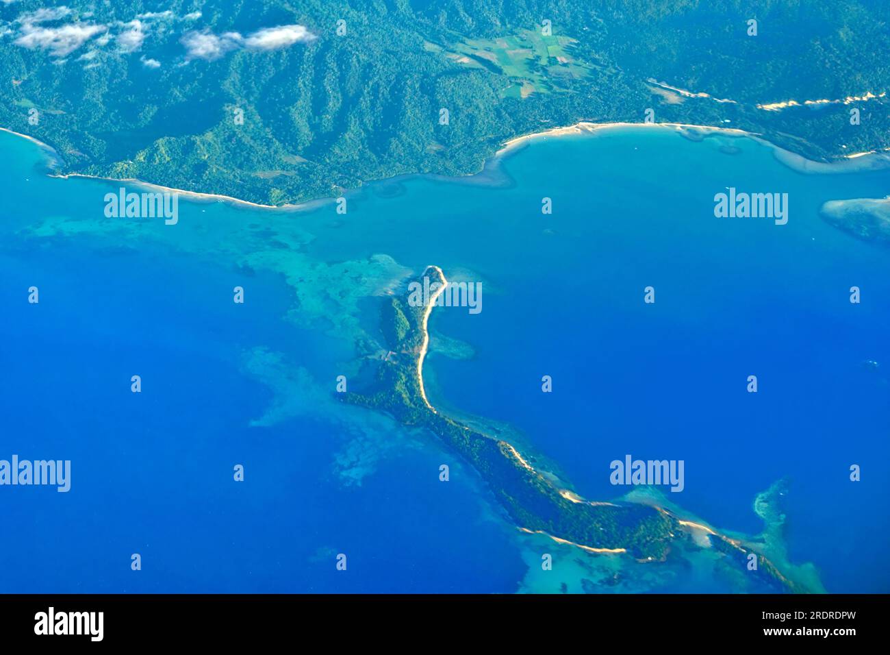 Aerial view of Palawan Island Stock Photo - Alamy