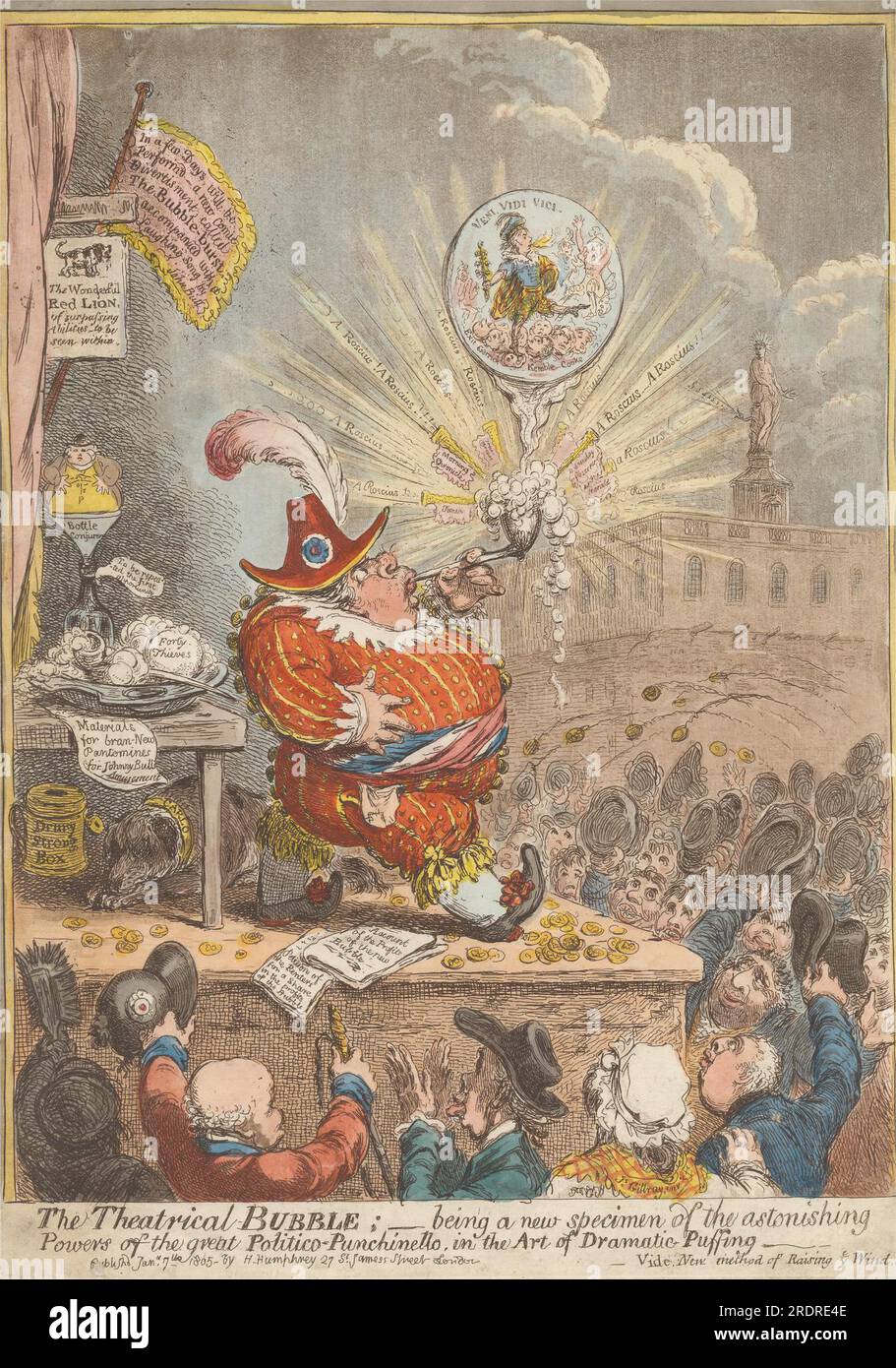 The Theatrical Bubble: Being a New Specimen of the Astonishing Powers ...