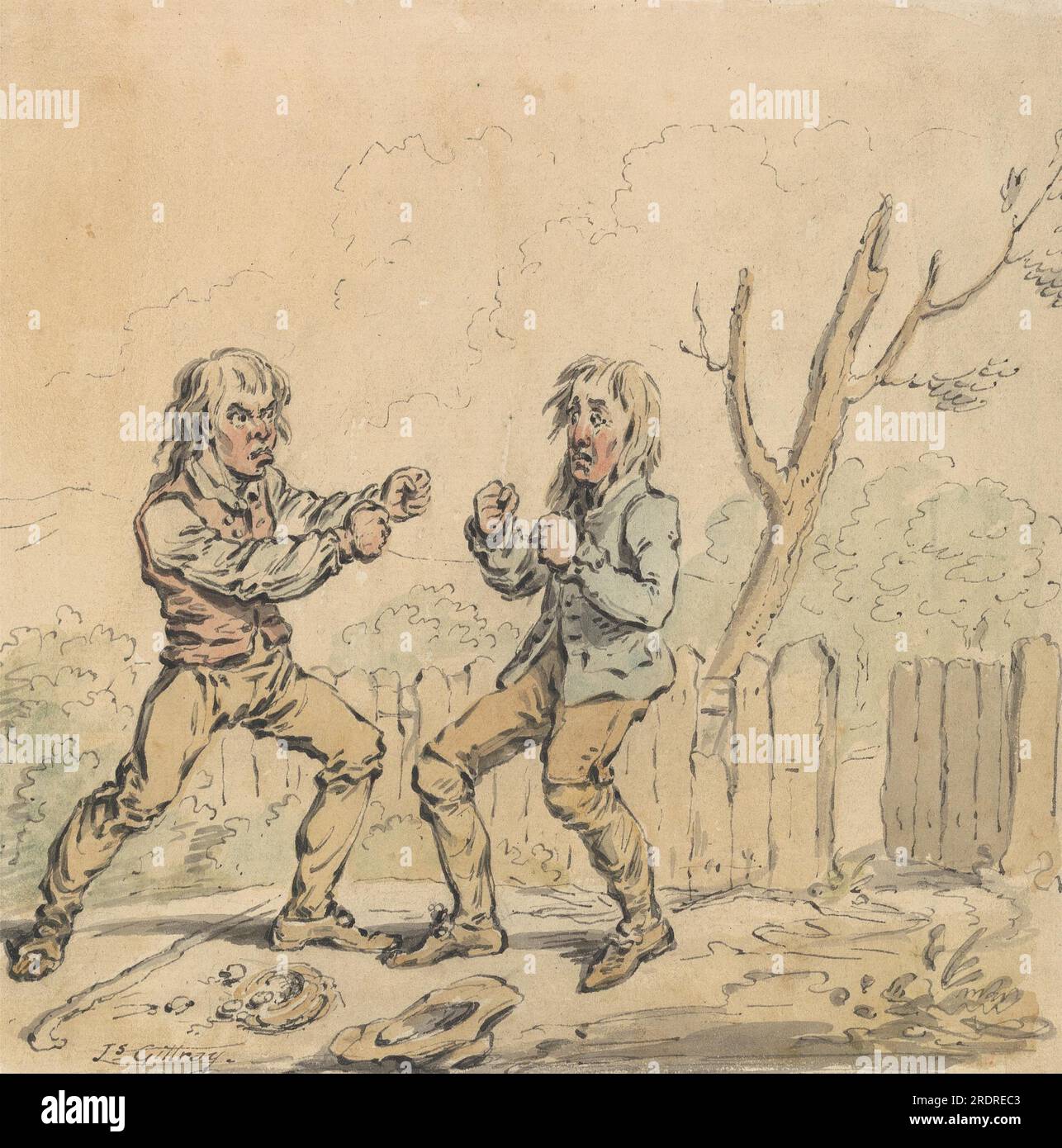 Fisticuffs hi-res stock photography and images - Alamy