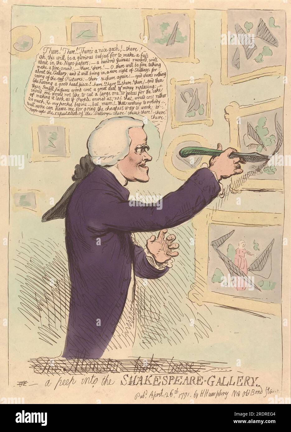 The Monster Broke Loose - or - A Peep into the Shakespeare - Gallery ...