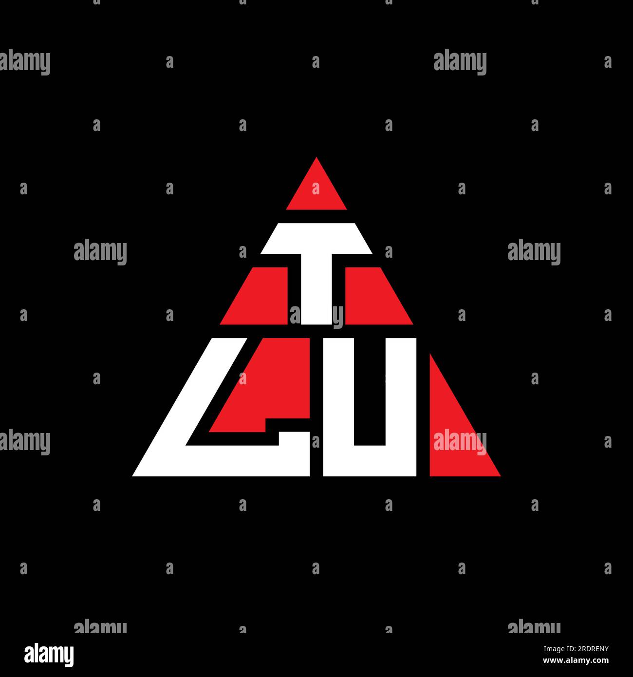 TLU triangle letter logo design with triangle shape. TLU triangle logo ... TLU triangle letter logo design with triangle shape. TLU triangle logo ...