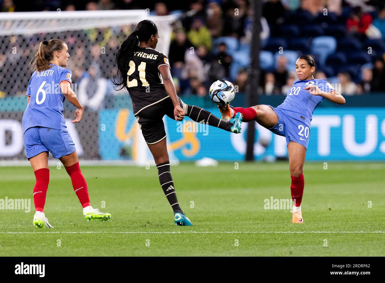 Sydney, Australia, 23 July, 2023. Cheyna Matthews of Jamaica and ...