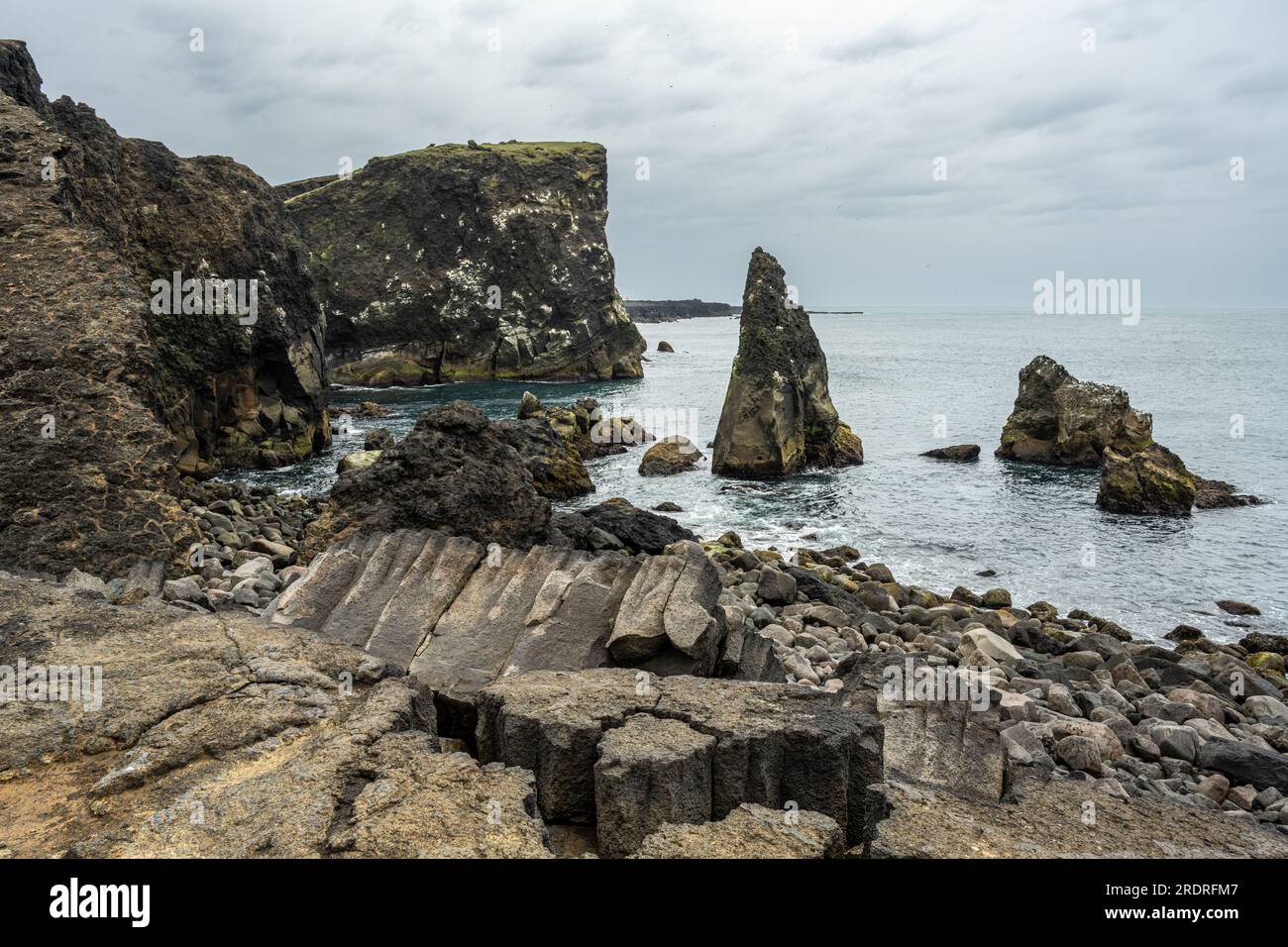 Valahnukamol cliffs hi-res stock photography and images - Alamy