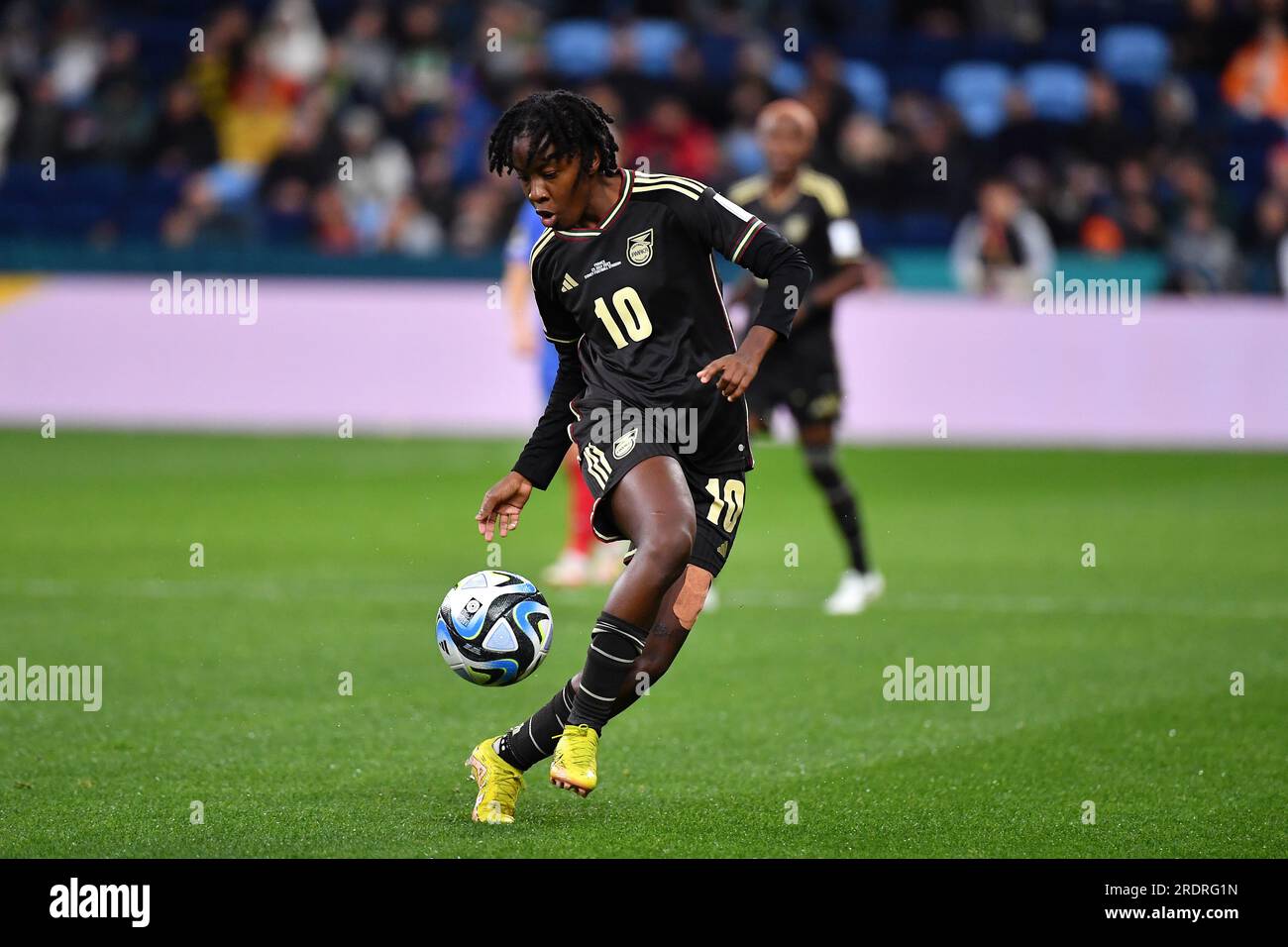 Sydney, Australia. 23rd July, 2023. Jody Brown of Jamaica in action ...