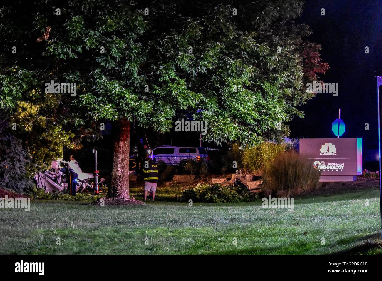 Englewood Cliffs, United States. 23rd July, 2023. Fatal accident in ...