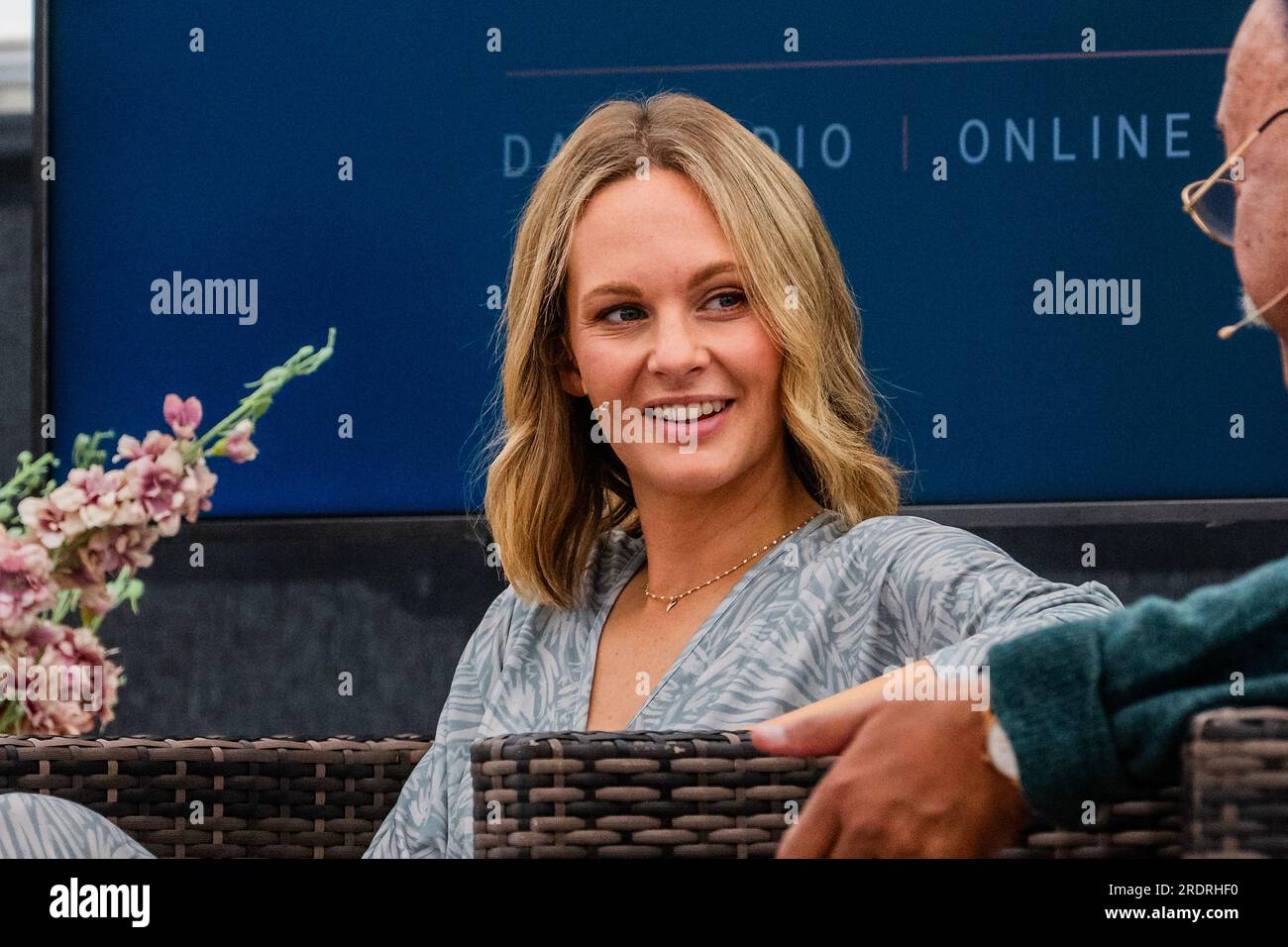 Henham Park, Suffolk, UK. 23rd July, 2023. Kate McCann (pictured) and ...