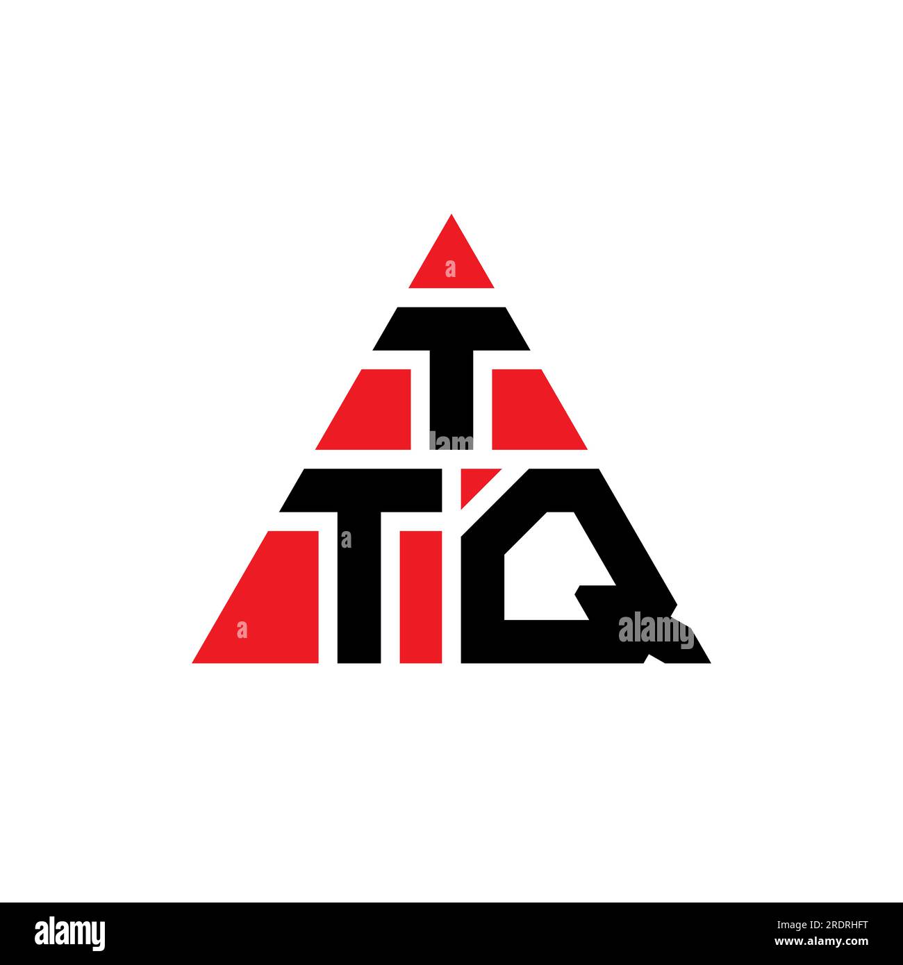 TTQ triangle letter logo design with triangle shape. TTQ triangle logo ...