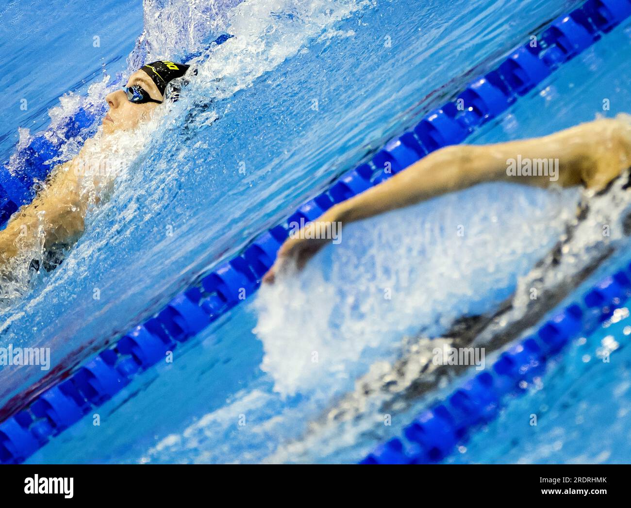 FUKUOKA - Marrit Steenbergen in action in the 200 individual medley ...