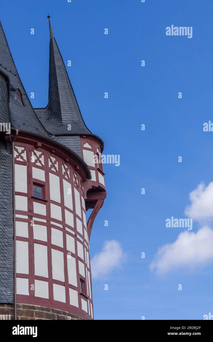 View to tower called Junker Hansen tower in the german city called ...