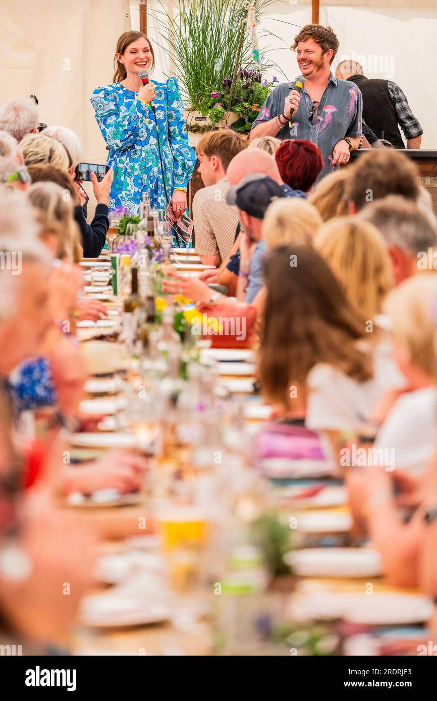 Henham Park, Suffolk, UK. 23rd July, 2023. Sophie Ellis-Bextor and ...