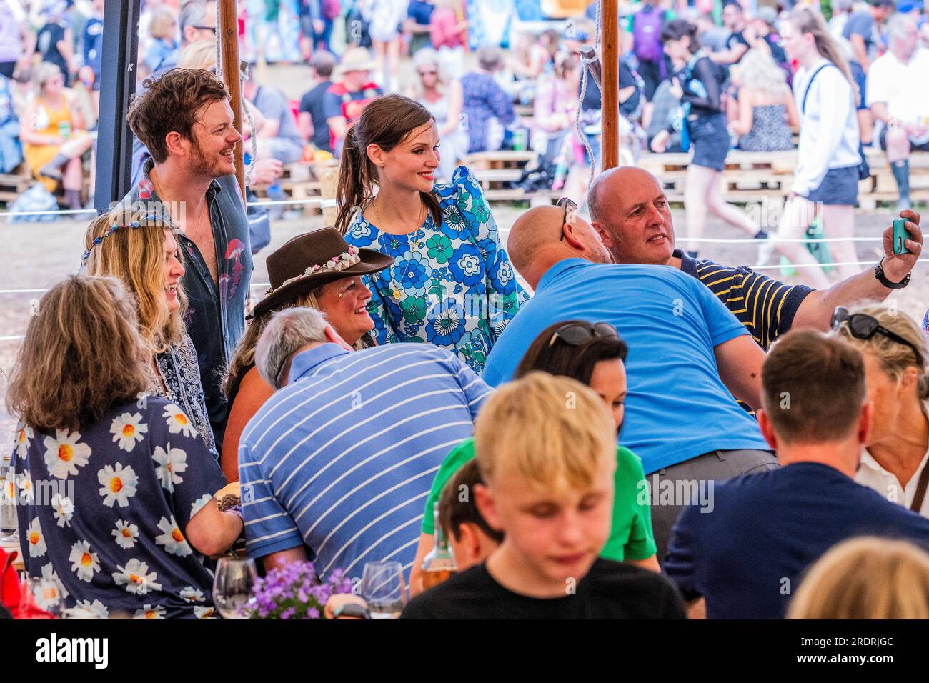 Henham Park, Suffolk, UK. 23rd July, 2023. Sophie Ellis-Bextor and ...