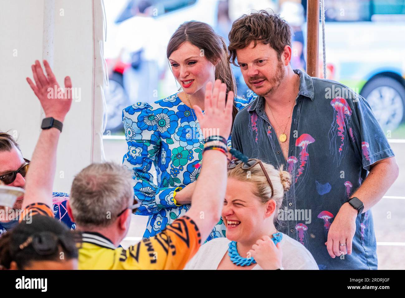 Henham Park, Suffolk, UK. 23rd July, 2023. Sophie Ellis-Bextor and ...