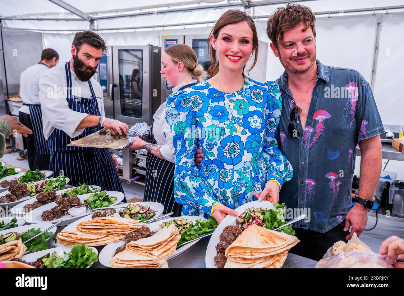 Henham Park, Suffolk, UK. 23rd July, 2023. Sophie Ellis-Bextor and ...