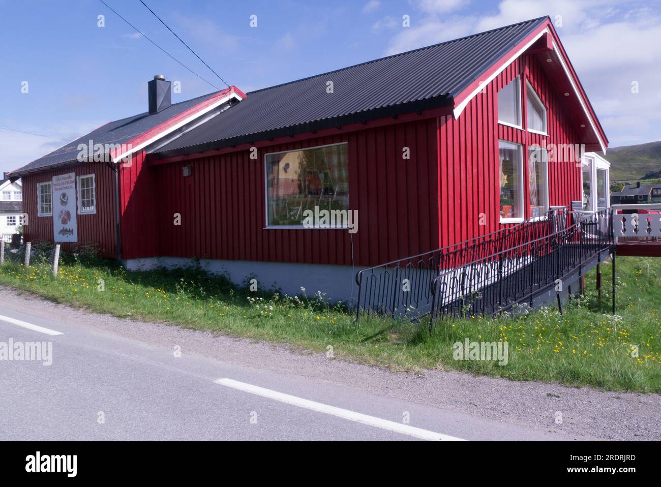 Skarsvag village cafe hi-res stock photography and images - Alamy
