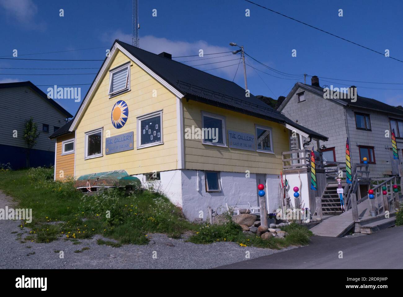 Kamoyvaer a fishing village hi-res stock photography and images - Alamy