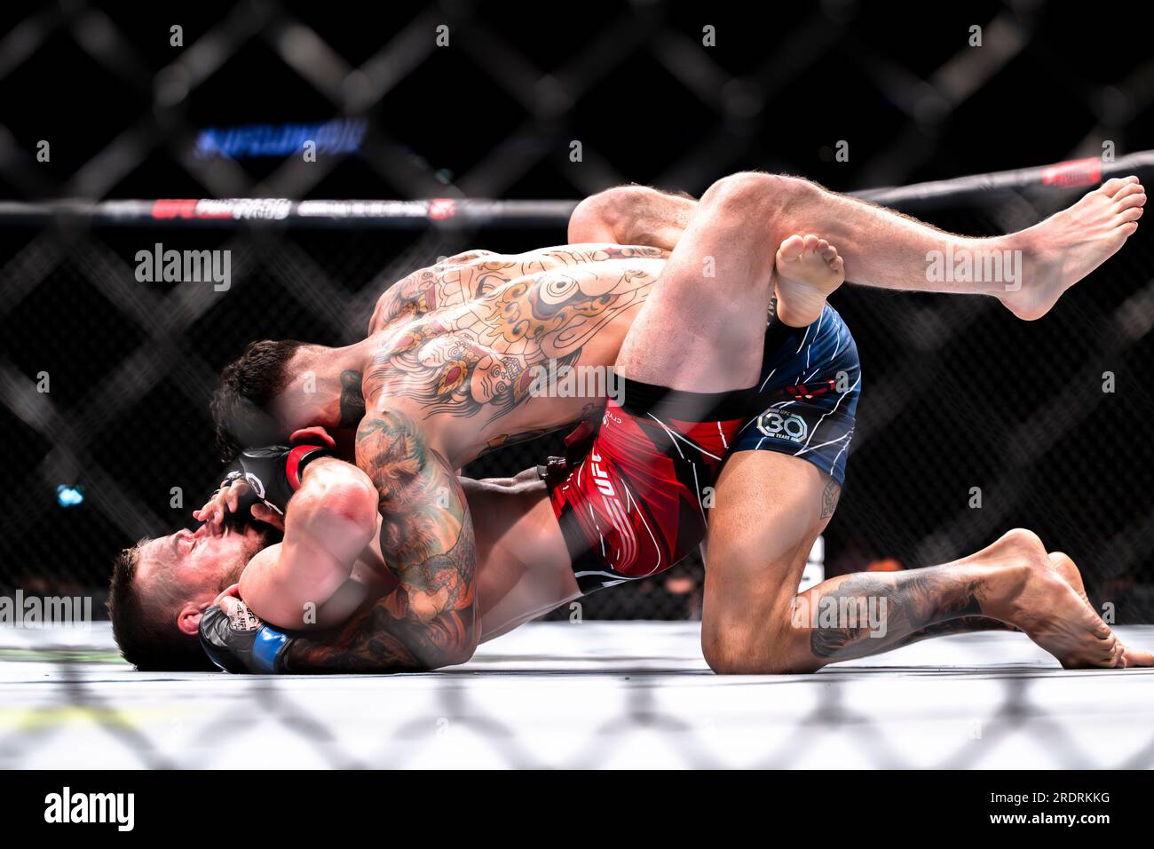 LONDON, UNITED KINGDOM. 22 Jul, 2023. Nathaniel Wood vs Andre Fili ...