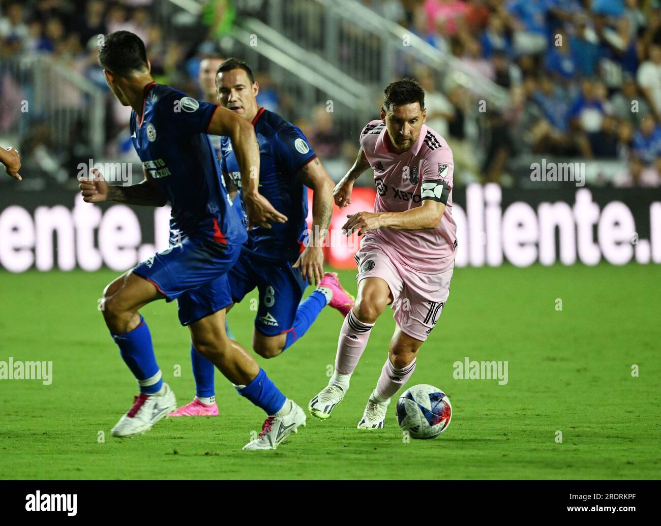 Fort Lauderdale FL, USA. 21st July, 2023. Lionel Messi of Inter Miami ...