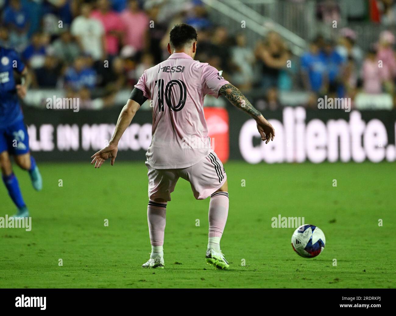Fort Lauderdale FL, USA. 21st July, 2023. Lionel Messi of Inter Miami ...