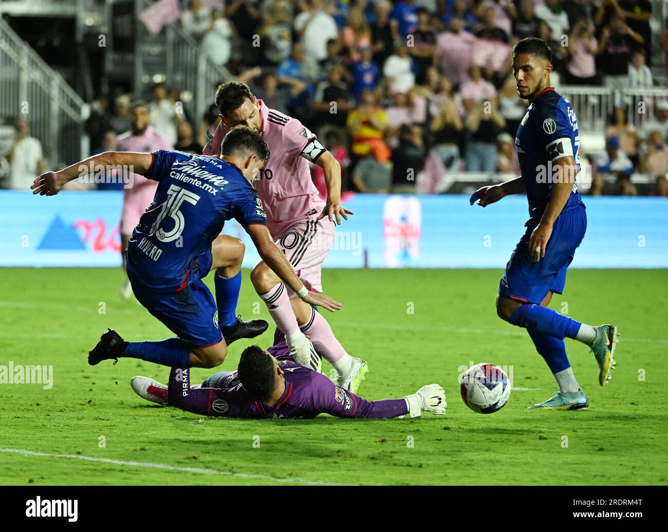 Fort Lauderdale FL, USA. 21st July, 2023. Lionel Messi of Inter Miami ...