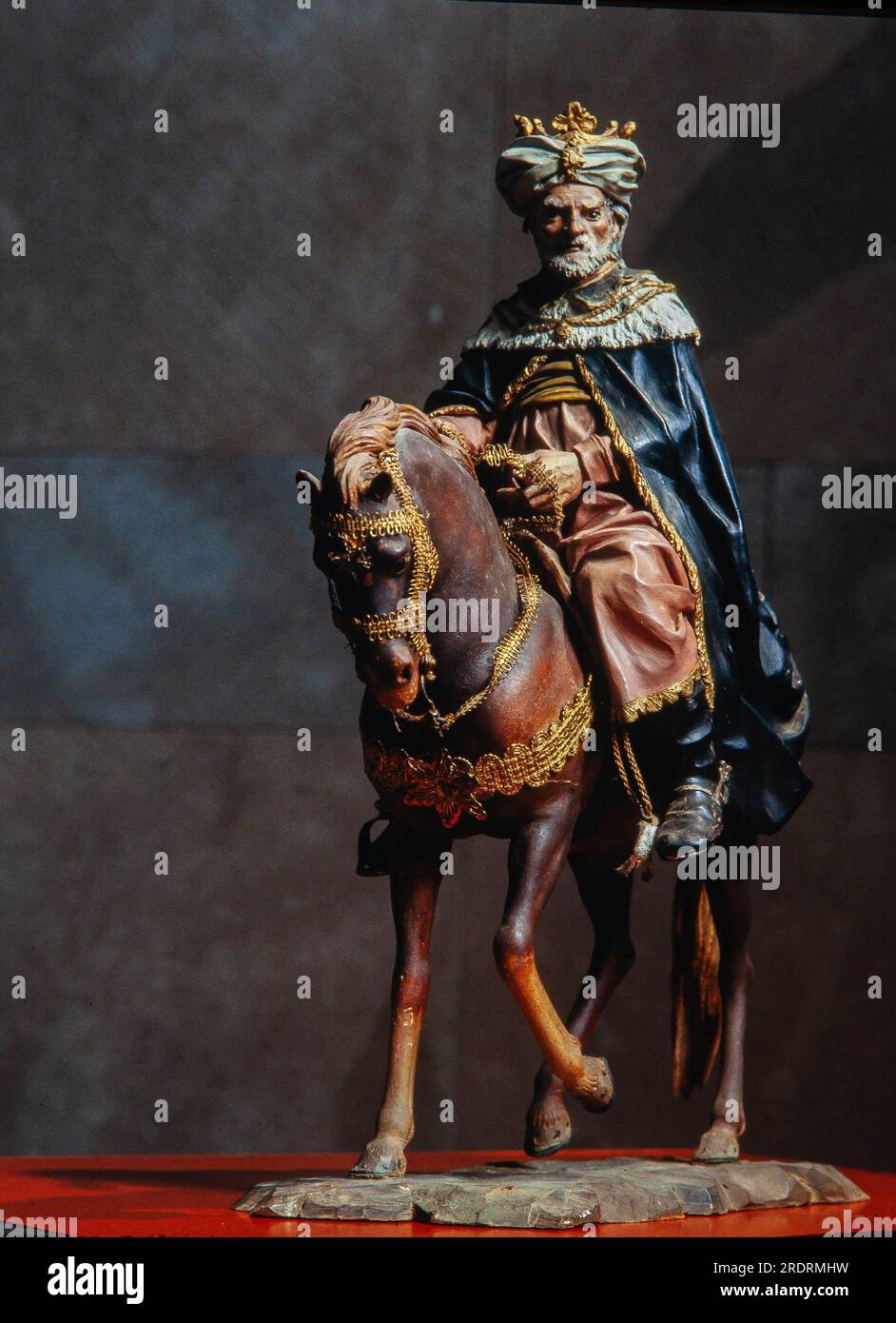 Ramon Amadeu i Grau / Figura de pesebre, Rey Gaspar, 1809-1821 ...