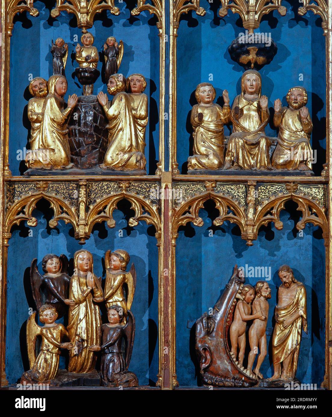 Retablo dedicado a la Virgen de la Estrella. Altar mayor, Catedral de ...