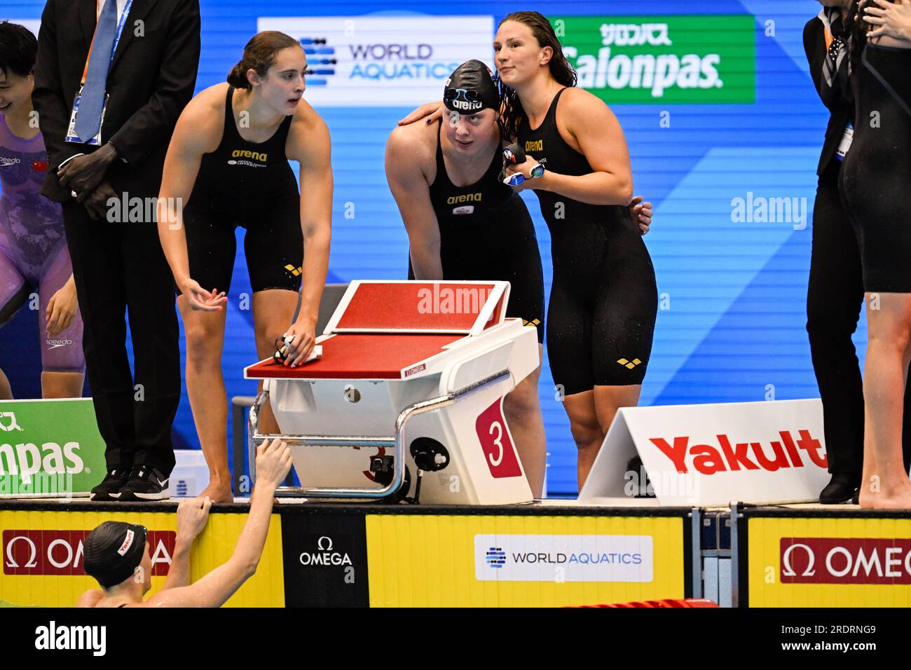 Fukuoka, Japan. 23rd July, 2023. FUKUOKA, JAPAN - JULY 23: Kim Busch of ...