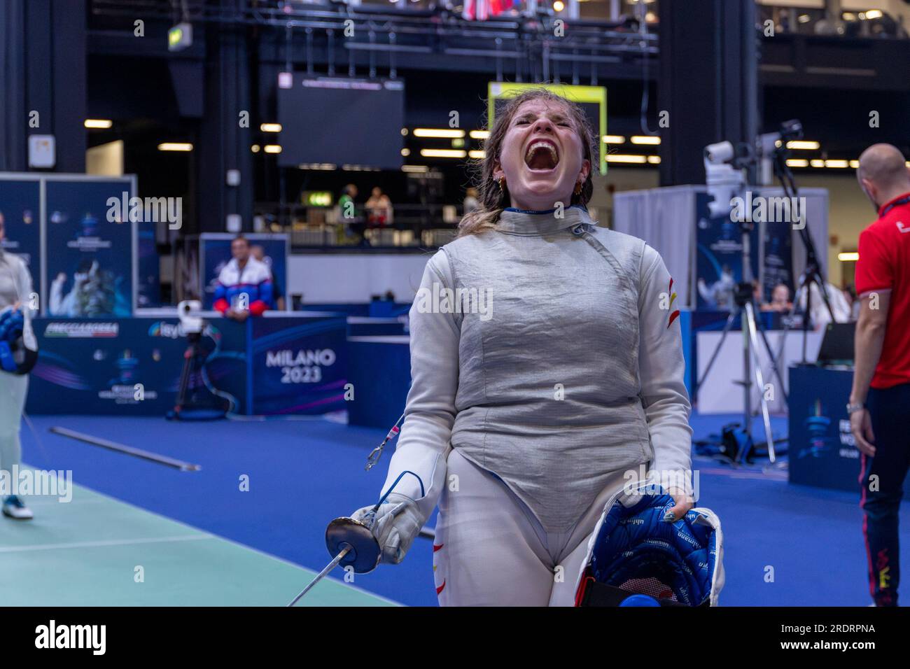 Milan, Italy. 23rd July, 2023. Breteau Andrea (ESP) during the Sword ...