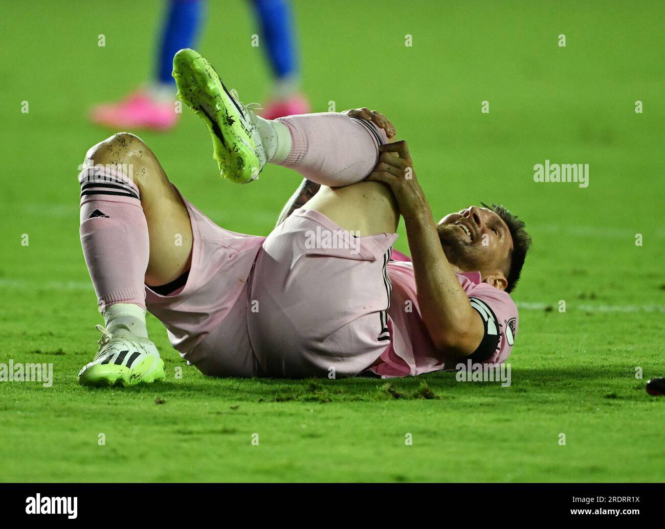 Fort Lauderdale FL, USA. 21st July, 2023. Lionel Messi of Inter Miami ...