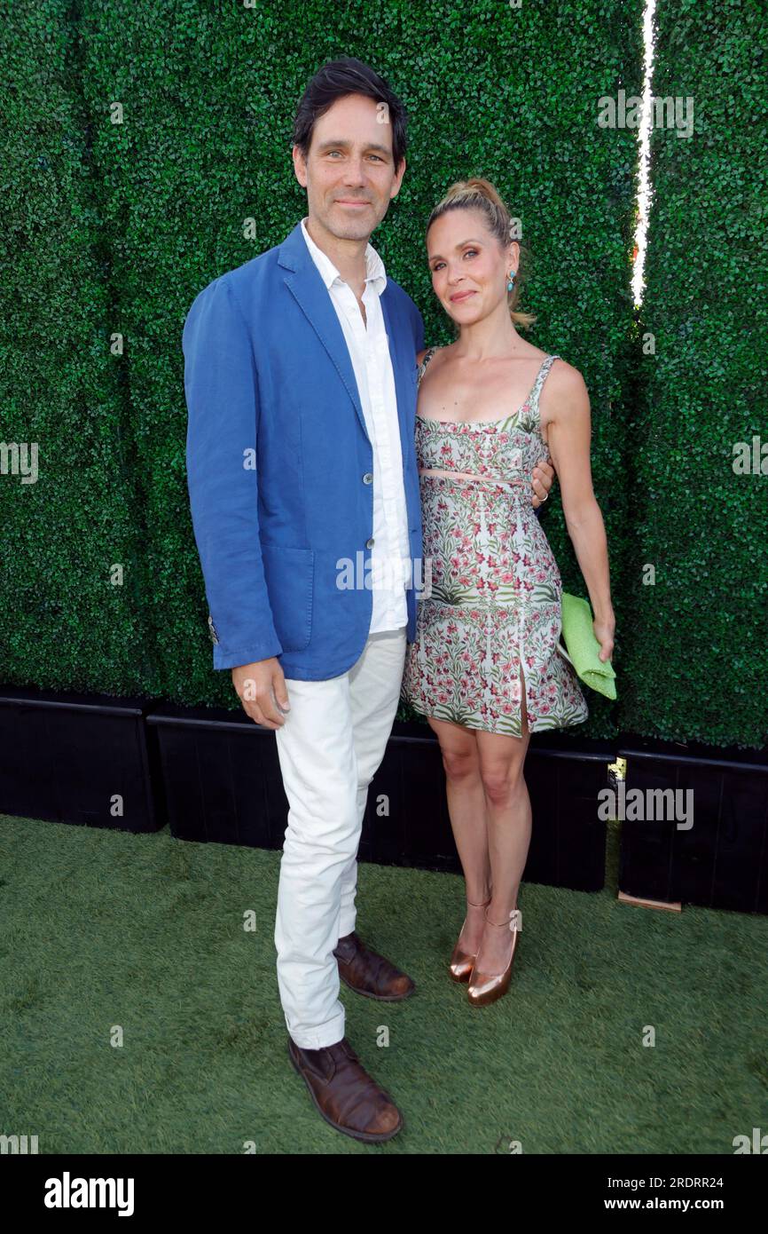 Dana Point, Ca. 22nd July, 2023. David Clayton Rogers, Sally Pressman ...