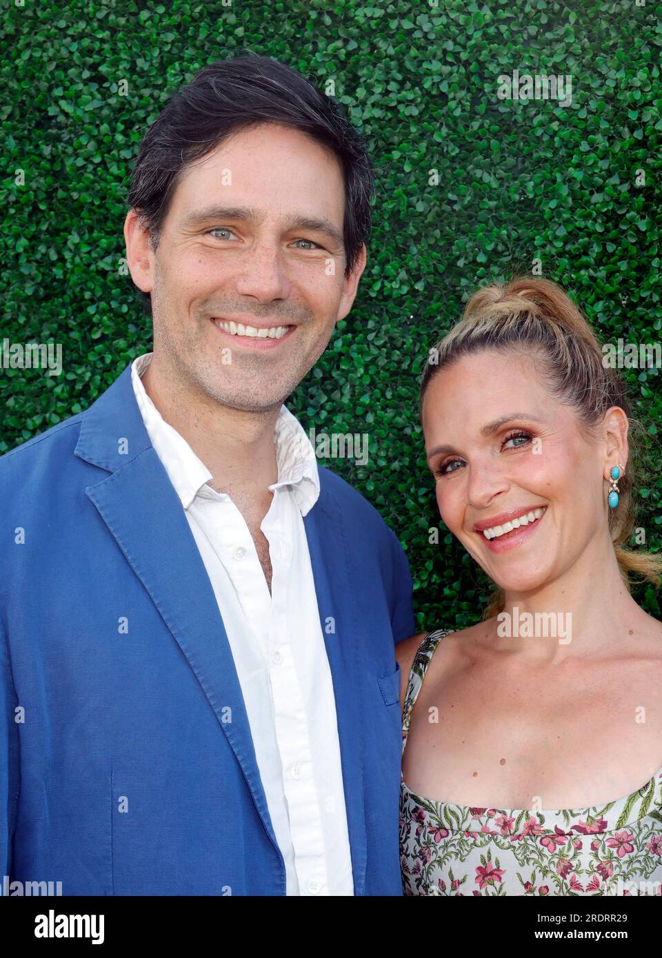 Dana Point, Ca. 22nd July, 2023. David Clayton Rogers, Sally Pressman ...