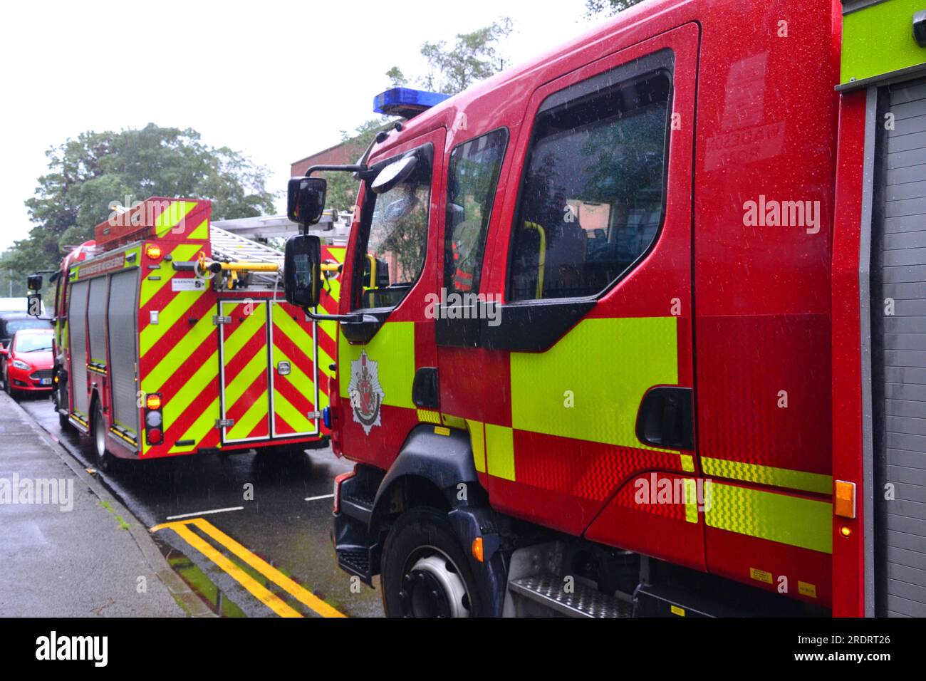 Manchester, UK. 23rd July, 2023. Greater Manchester Fire and Rescue ...