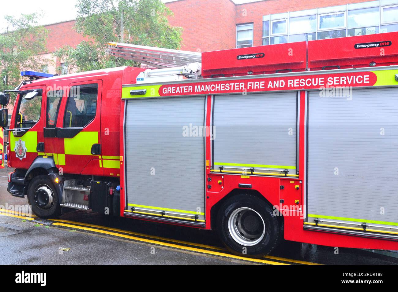 Manchester, UK. 23rd July, 2023. Greater Manchester Fire and Rescue ...