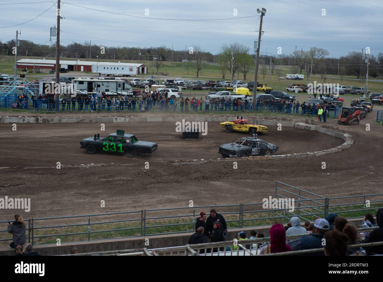 Demolition derby car hi-res stock photography and images - Alamy