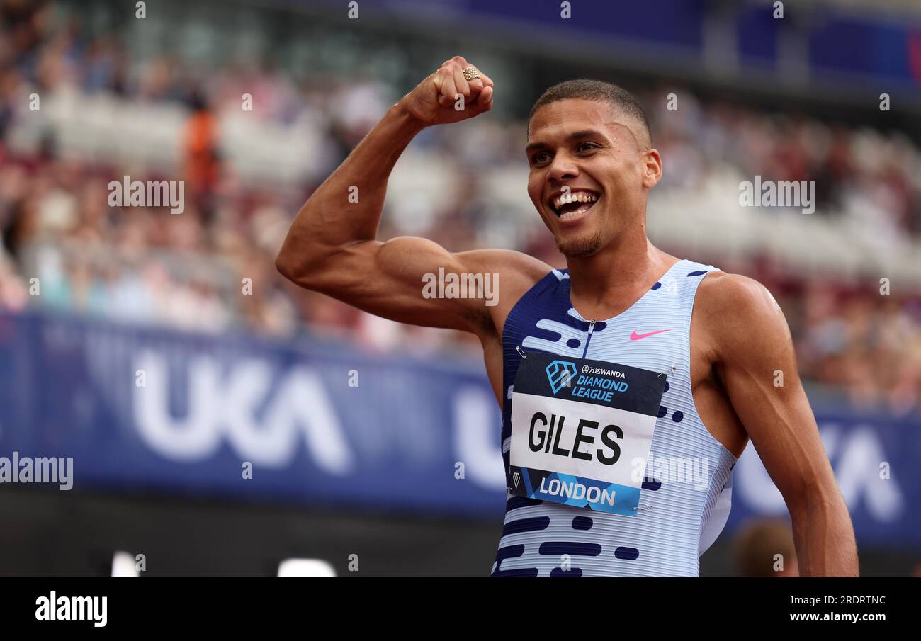 London, United Kingdom. 23 July, 2023. Great Britain's Elliot Giles ...