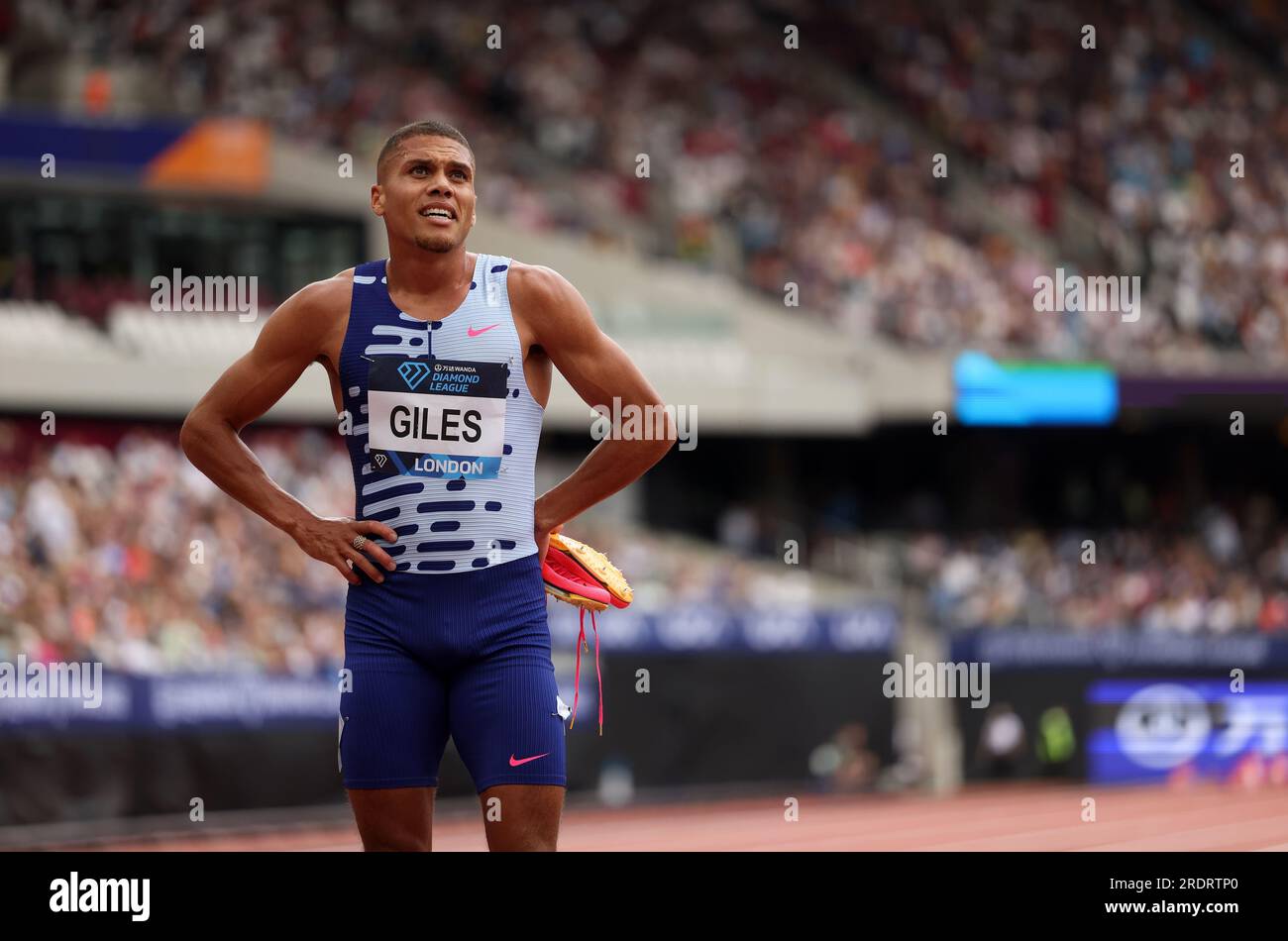London, United Kingdom. 23 July, 2023. Great Britain's Elliot Giles ...
