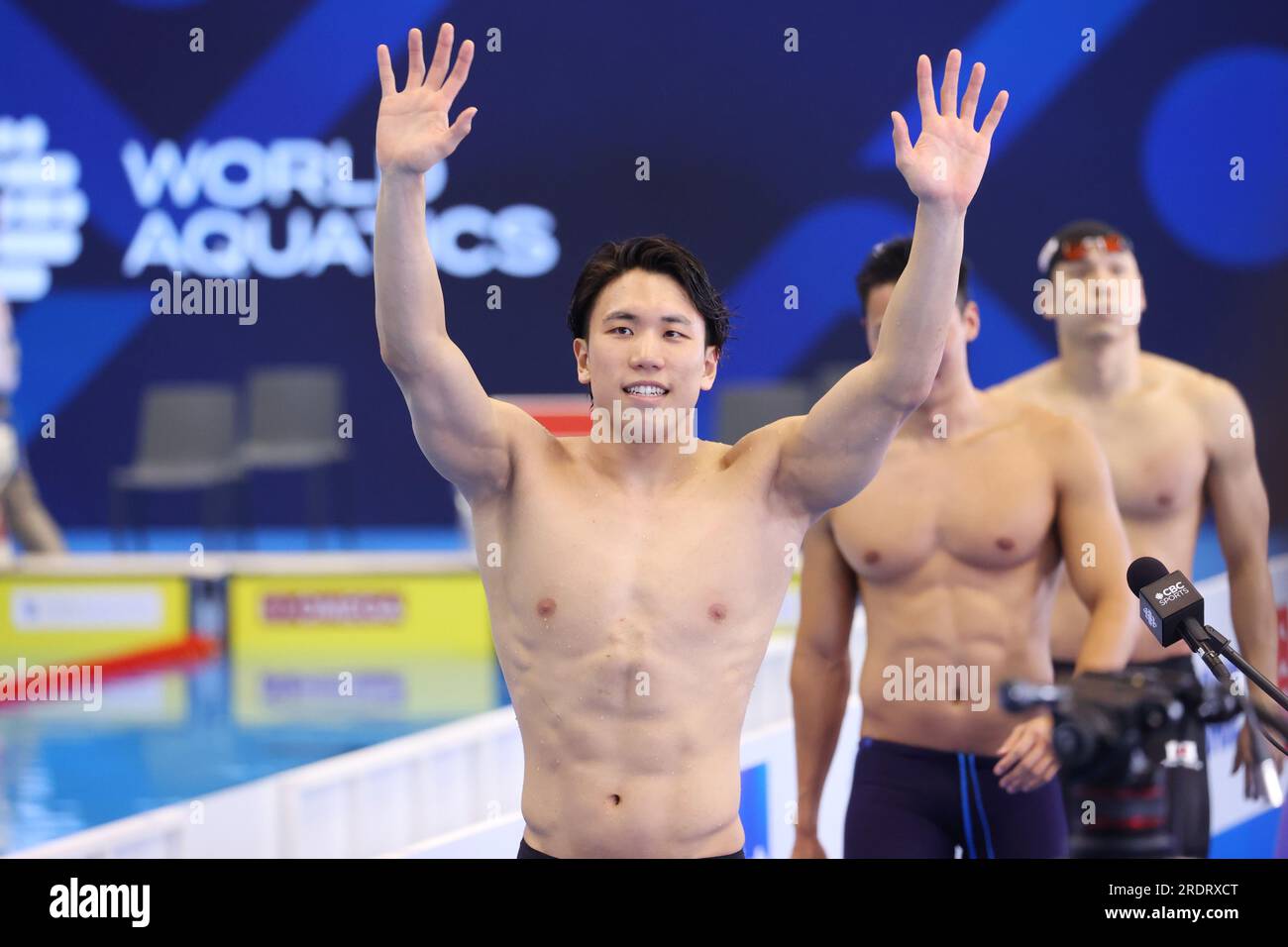 Fukuoka, Japan. 23rd July, 2023. Katsuhiro Matsumoto (JPN) Swimming : World Aquatics ...