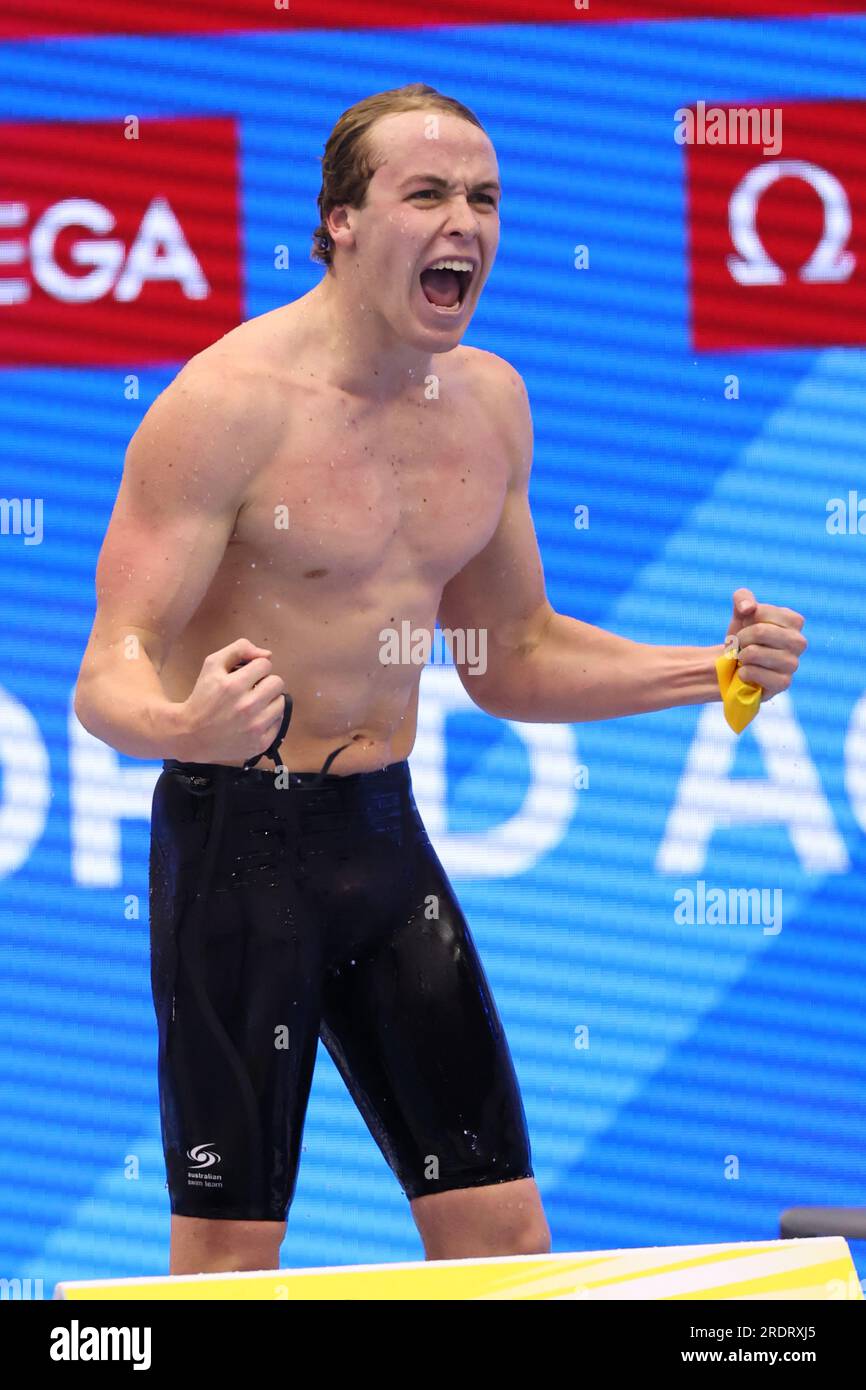 Fukuoka, Japan. 23rd July, 2023. Samuel Jack SHORT (AUS) Swimming ...