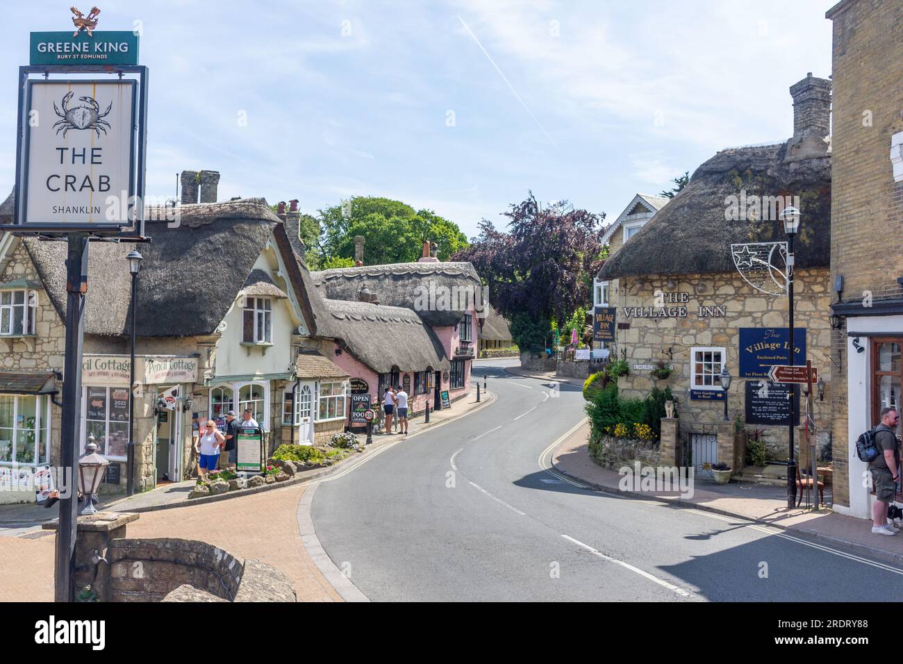 Shanklin Old Village, High Street, Shanklin, Isle of Wight, England ...