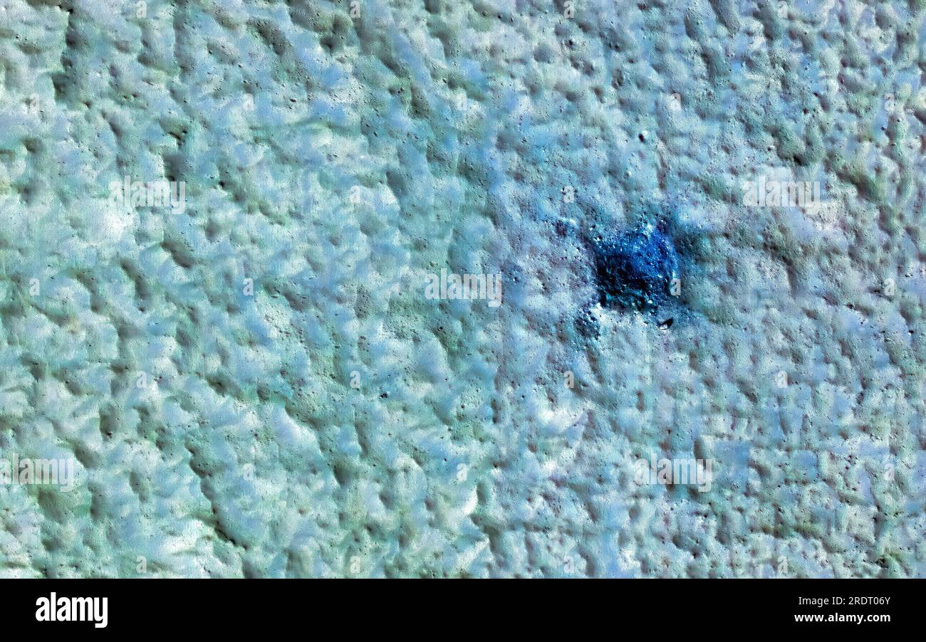 Planet Mars Exploration. New impact event leaving a crater on the ...