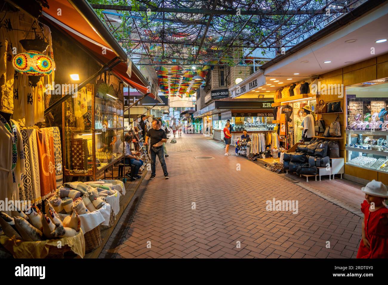 Fethiye, Turkey - June 9, 2023: Old town in Fethiye or Paspatur ...