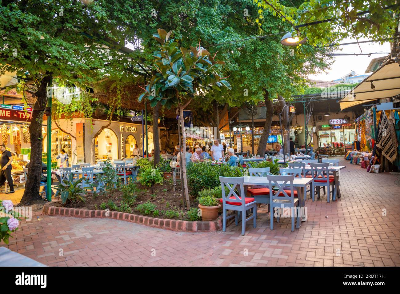 Fethiye, Turkey - June 9, 2023: Old town in Fethiye or Paspatur ...