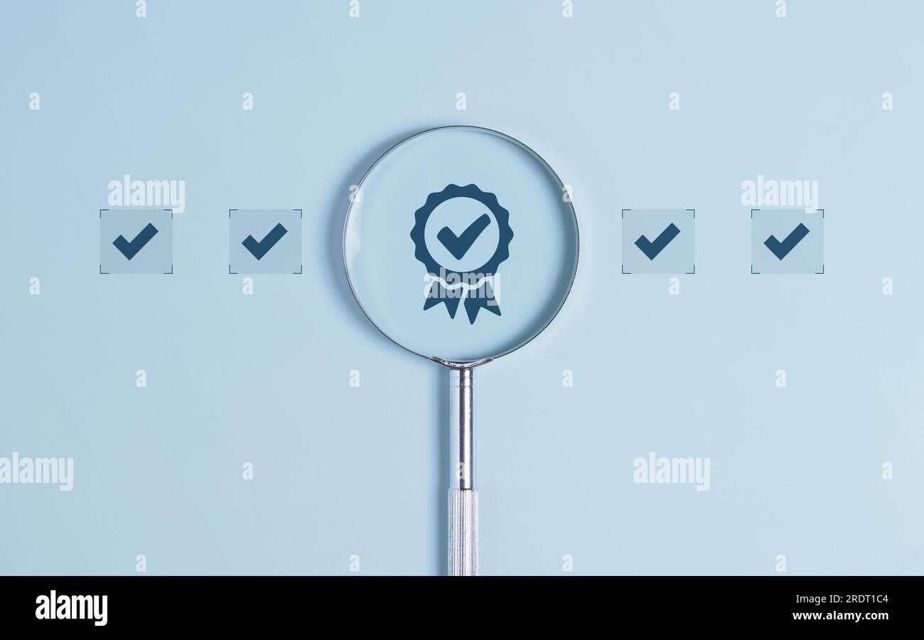 Guarantee concept Certification and Manufacturing iso standards audit ...