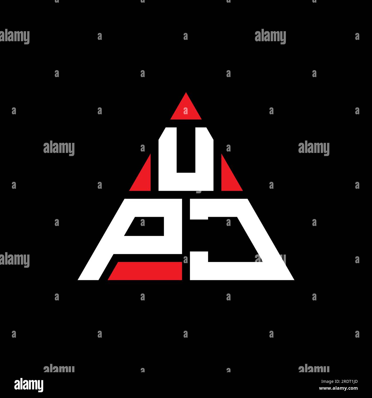 Upj logo design hi-res stock photography and images - Alamy