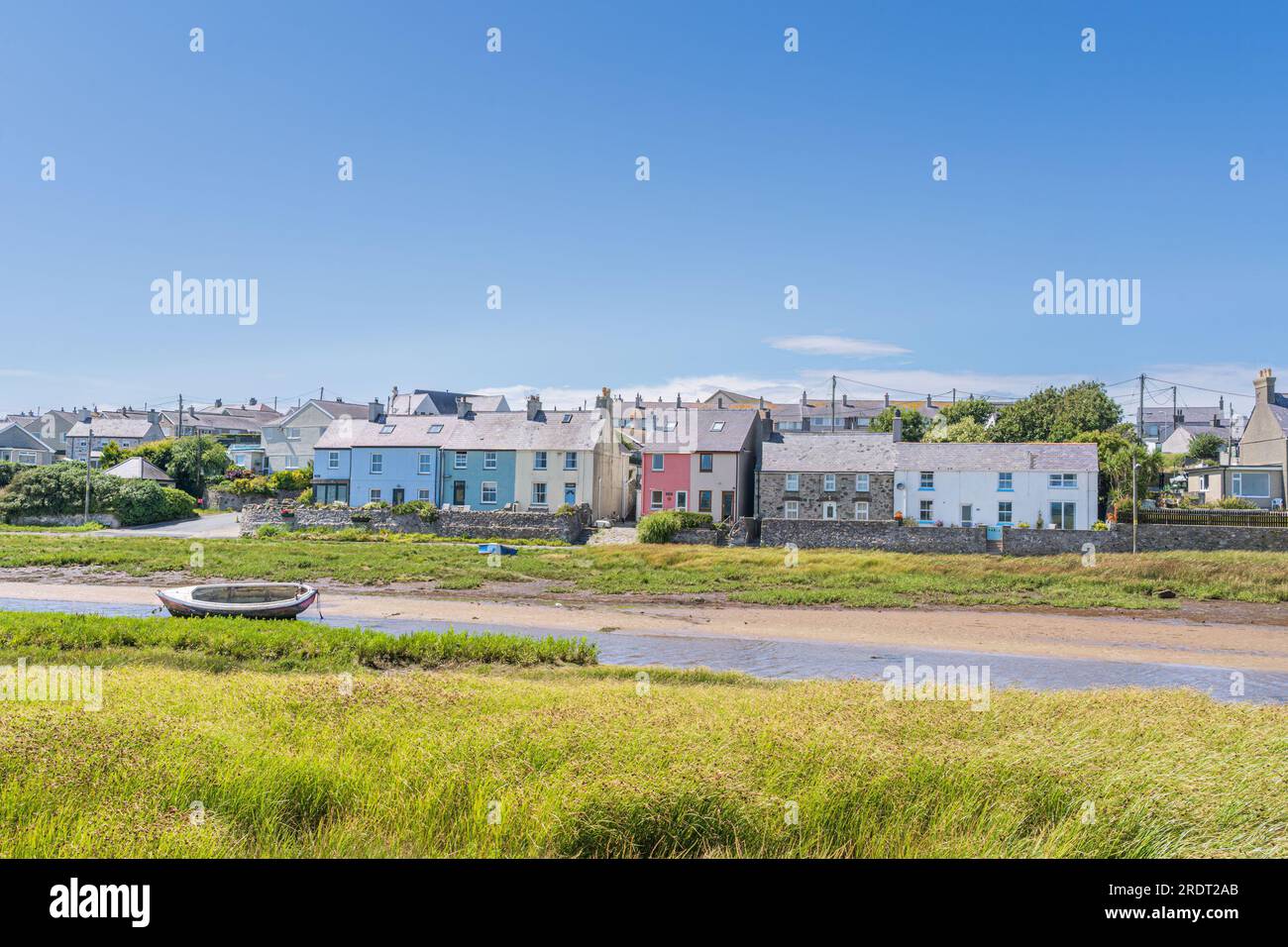 Aberffraw on the island of Anglesey in North wales Stock Photo - Alamy