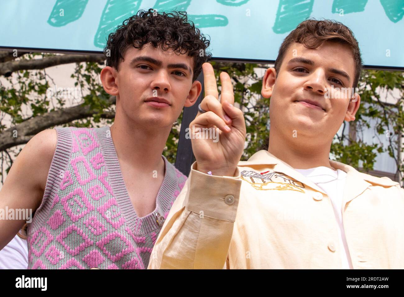 Heartstopper Cast 2023 Stock Photo - Alamy