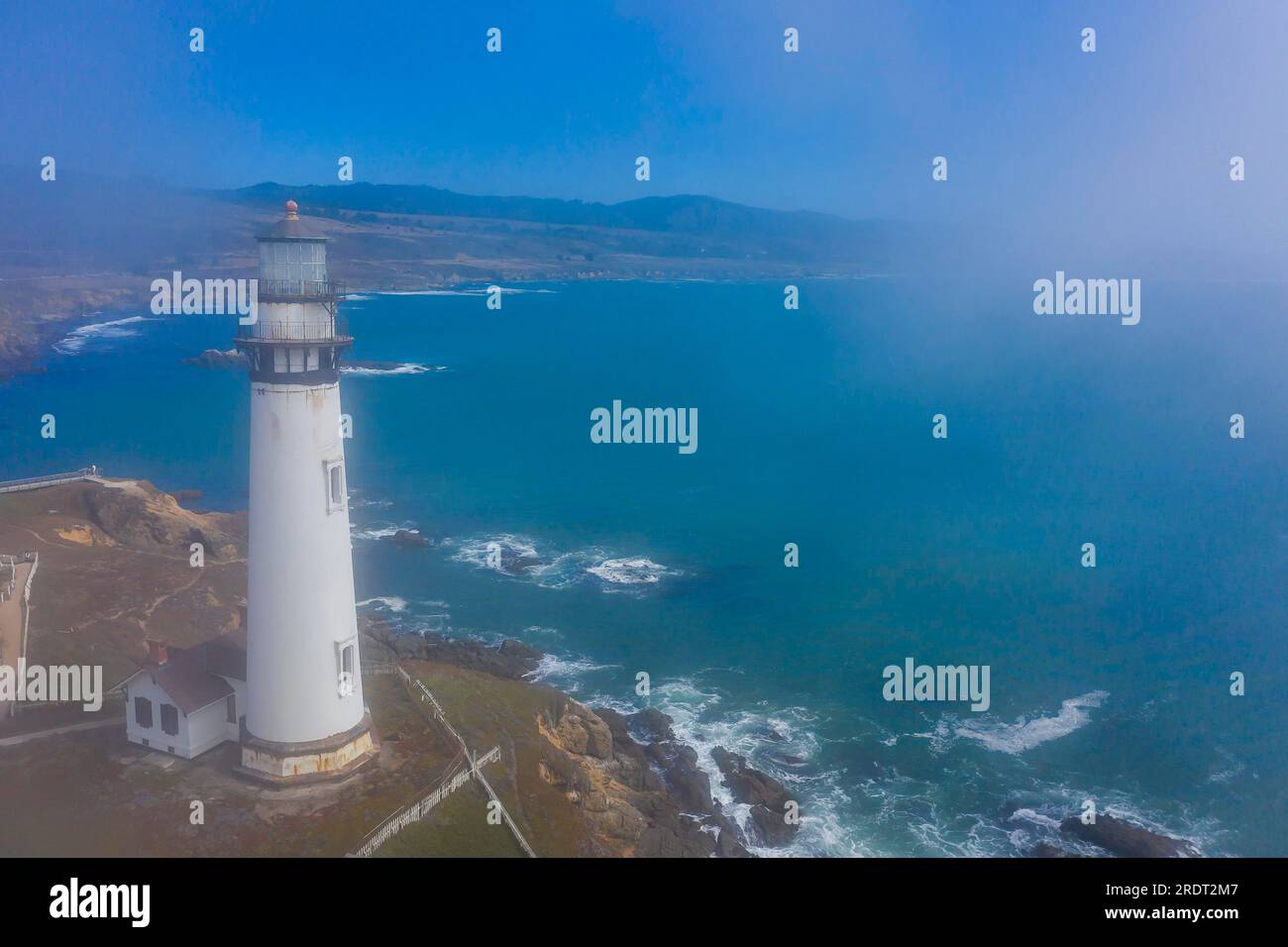California lighthouse map