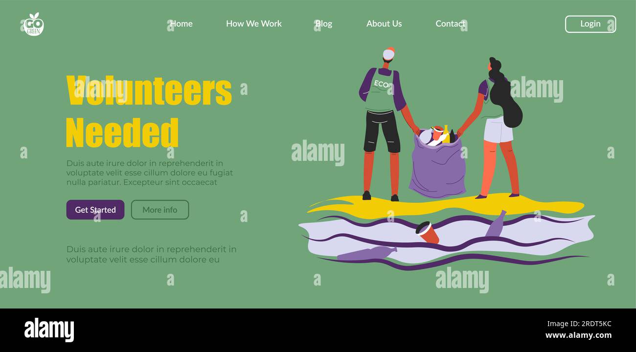 Cleaning environment from waste and litter, volunteers needed to help ...