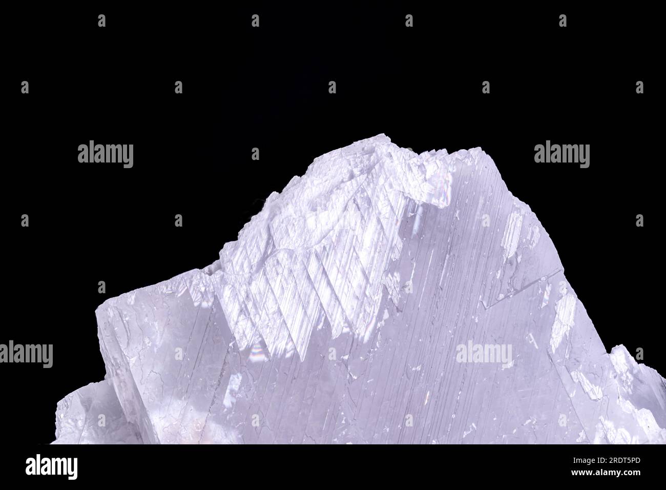 white calcite crystal structure. macro detail texture background. close ...